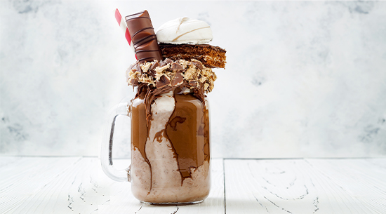 Explore of Menu of Delicious Milkshakes | Craveables Cafe